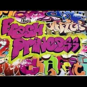 Other | The Fresh Princess Backdrop Hip Pop Graffiti Background 7x5ft ...
